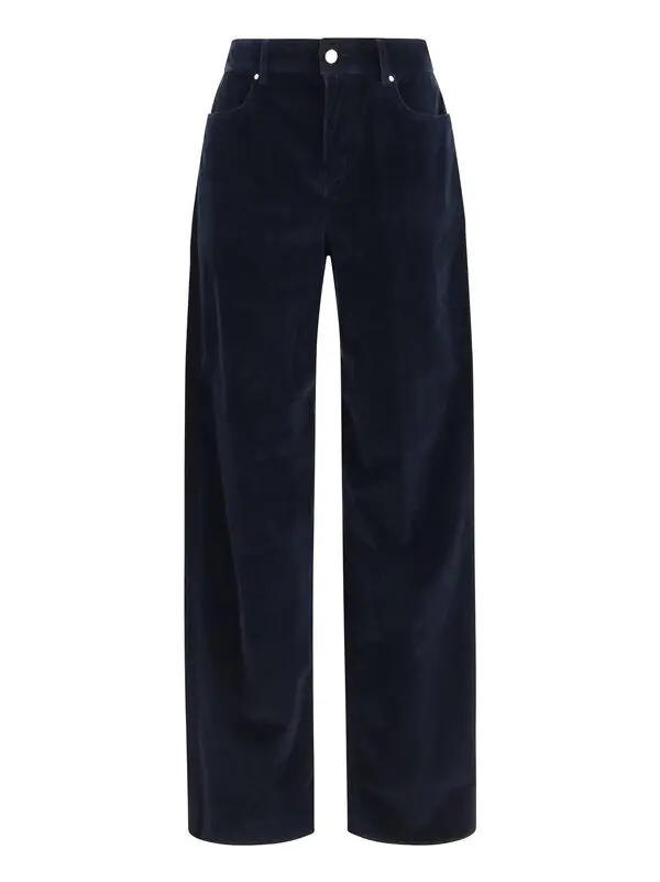 Max Mara Fragola Corduroy Pants - Blue
