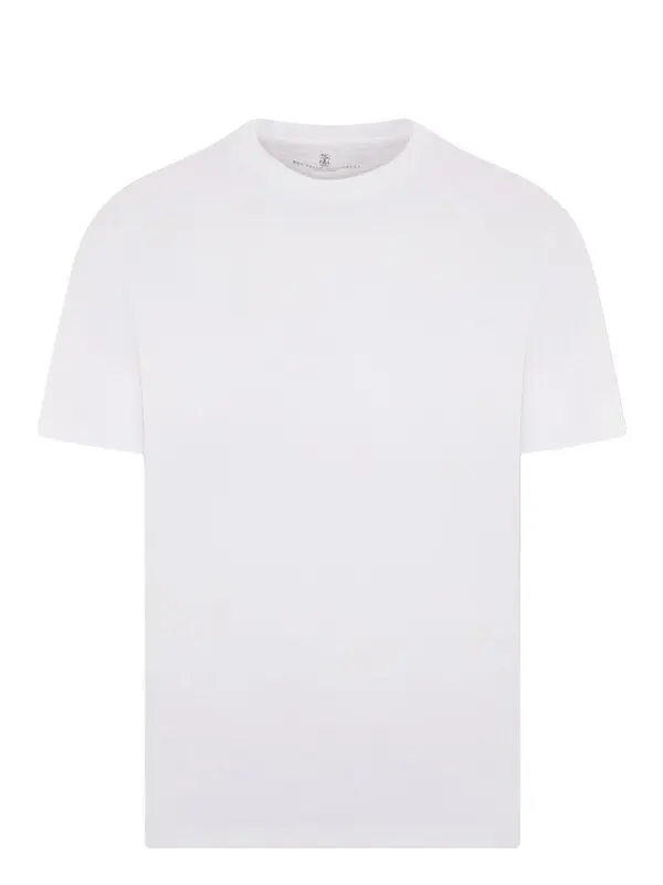 Brunello Cucinelli Regular Cotton T-shirt - White