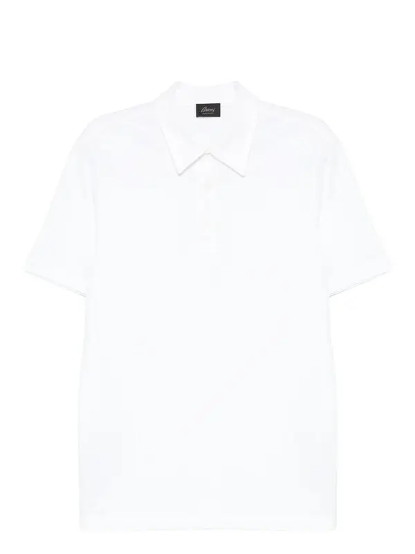 Brioni Cotton Polo Shirt - Multicolor