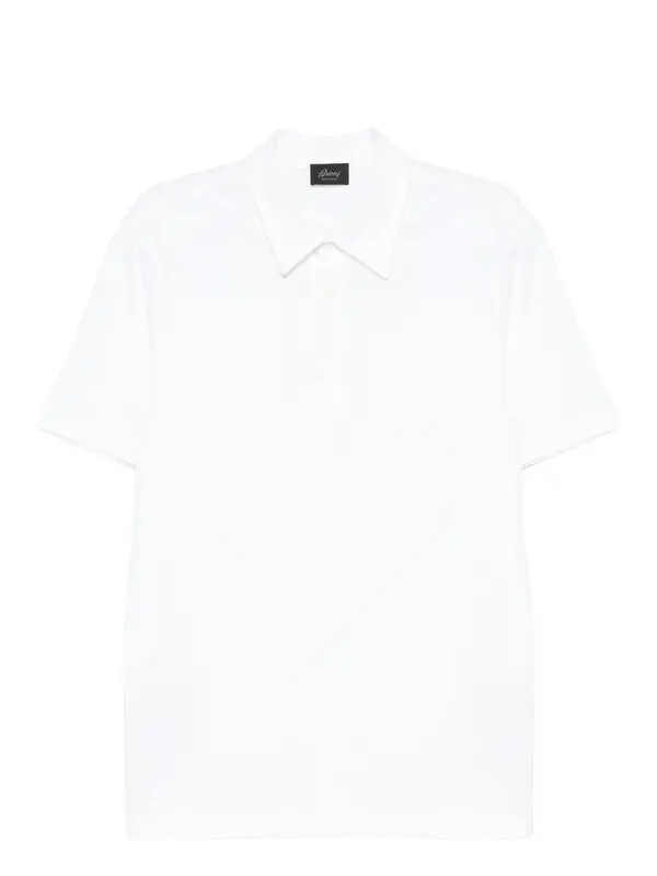 Brioni Cotton Polo Shirt - Multicolor