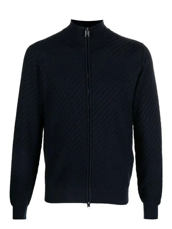 Brioni Zip Up Knitwear - Multicolor
