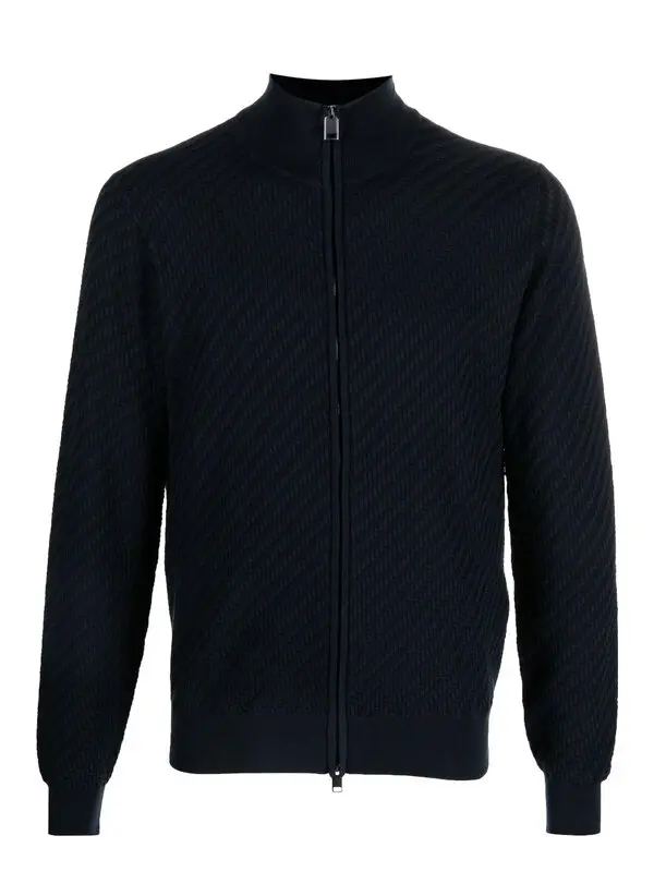 Brioni Zip Up Knitwear - Multicolor