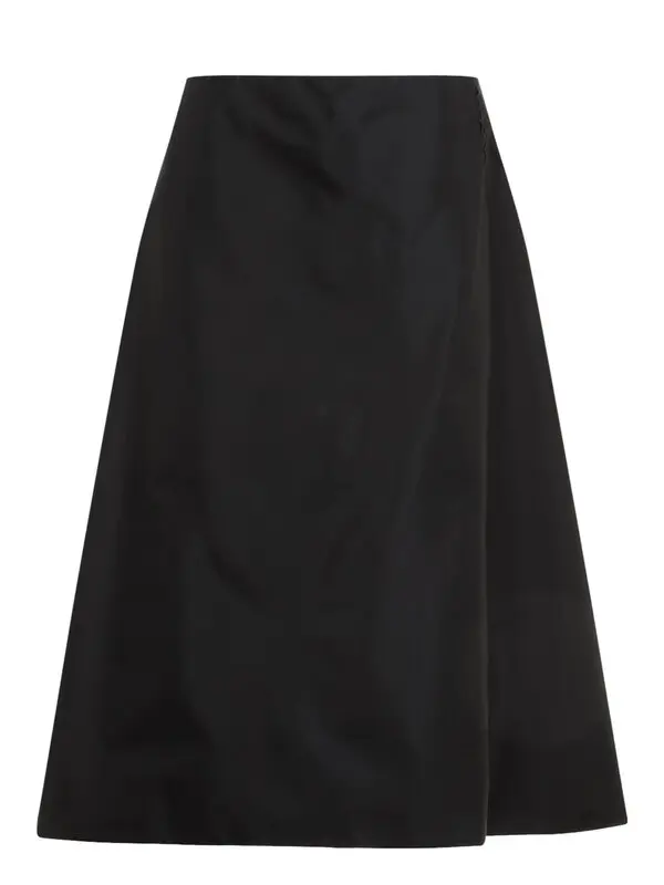 Marni Polyamide Midi Skirt - Black