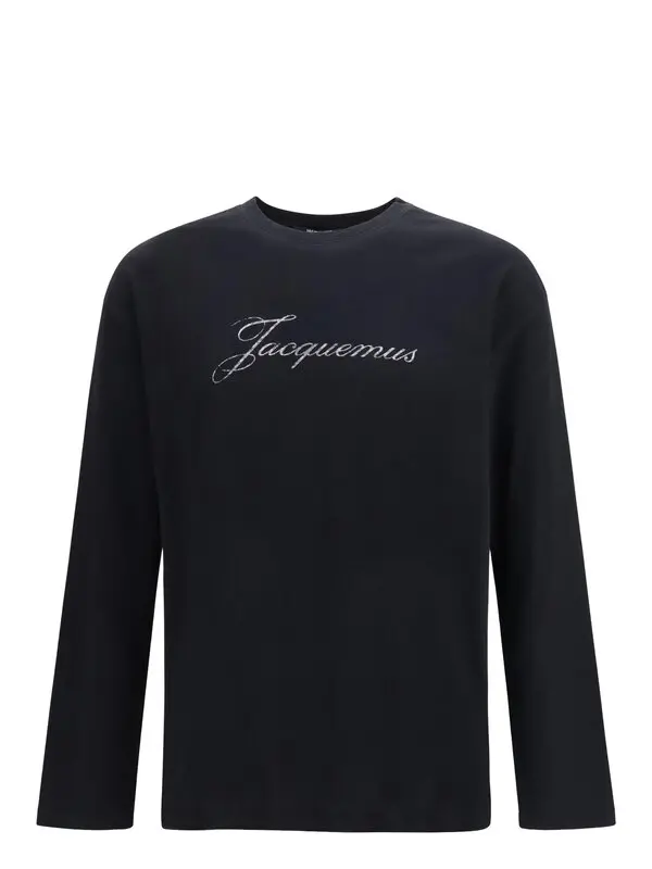 Jacquemus Long-sleeve T-shirt - Black