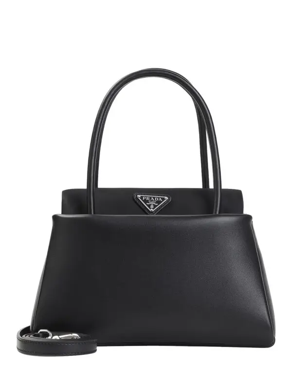 Prada Leather Handbag - Black