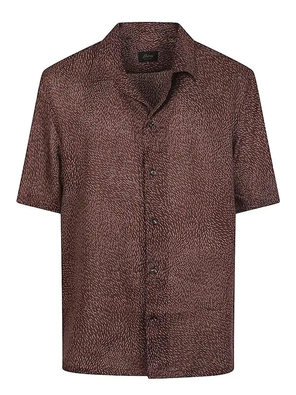Brioni Linen Shirt - Multicolor