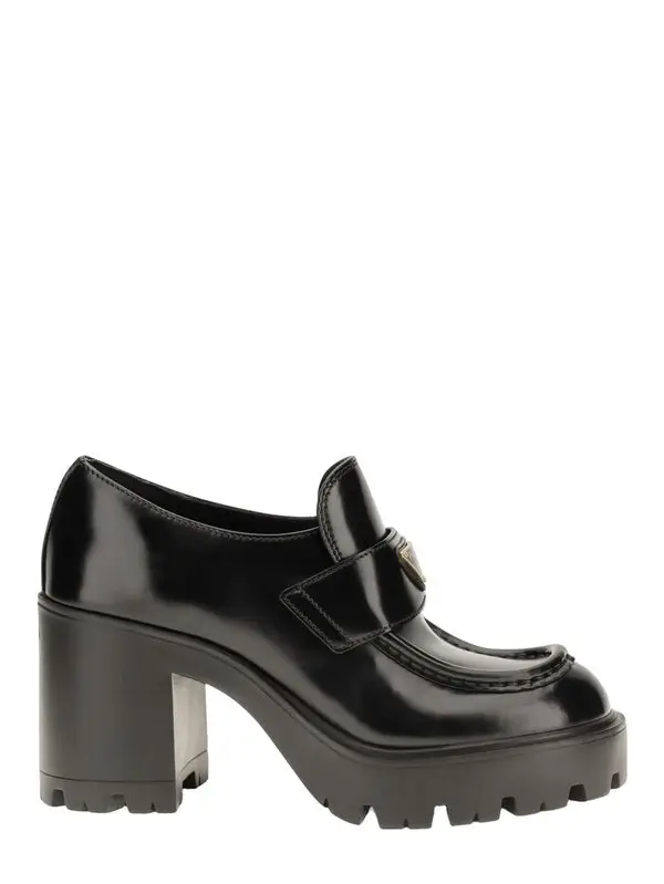 Prada Calf Leather Loafer - Black