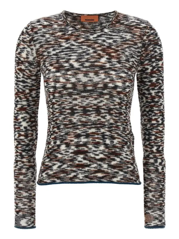 Missoni Cashmere Crew Neck Sweater - Multicolor
