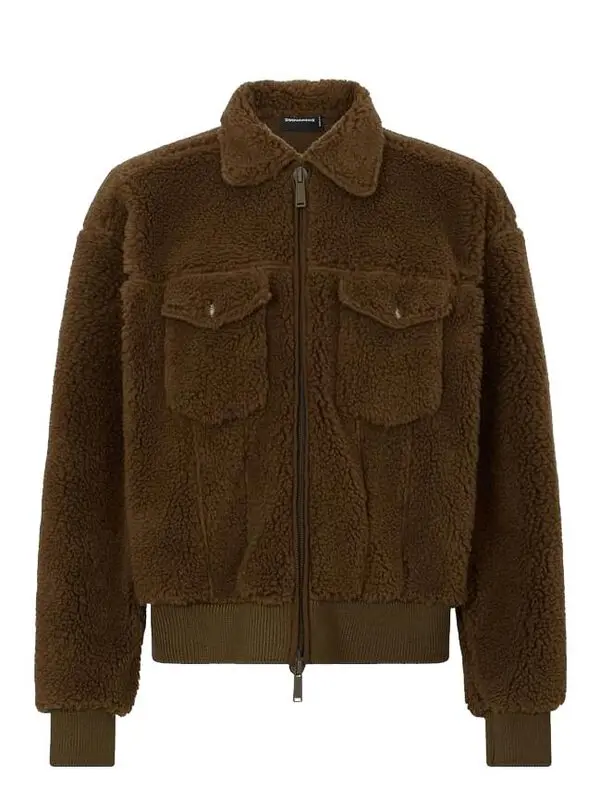 Dsquared2 Jackets Bomber Jackets - Brown