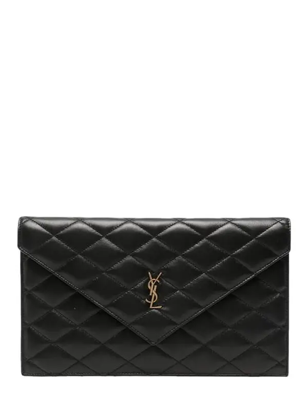 Saint Laurent Clutch Bags - Black