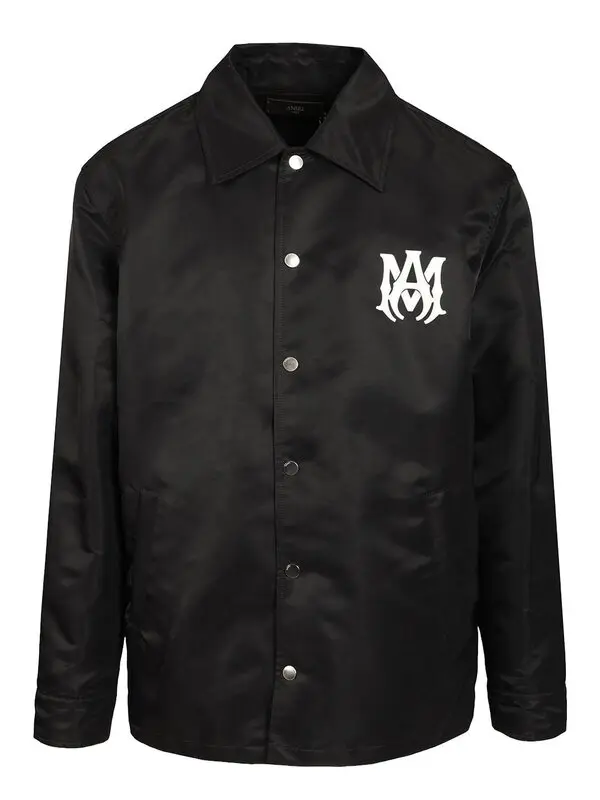 Amiri Printed Shirt Jacket - Black
