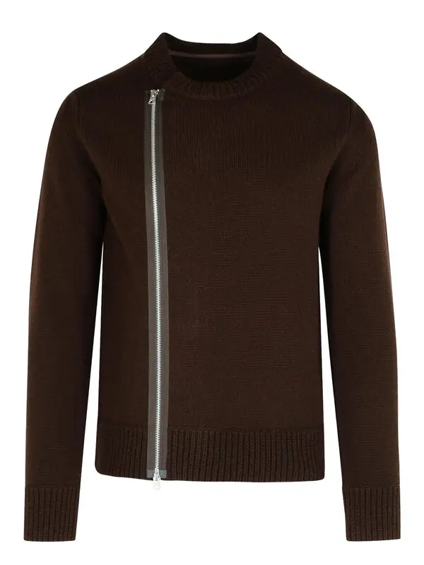Sacai Wool Sweater - Brown