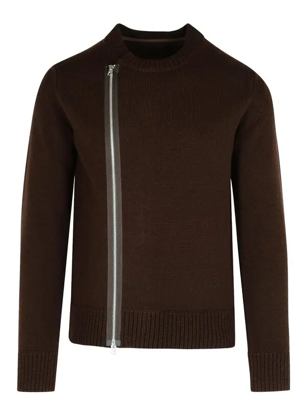 Sacai Wool Sweater - Brown
