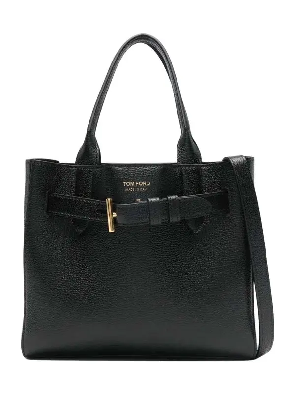 TOM FORD Audrey Buckle Tote Bag - Black