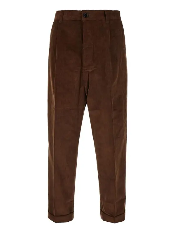AMI Paris Corduroy Trousers - Multicolor
