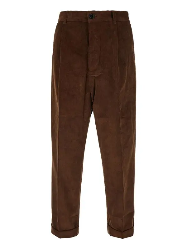 AMI Paris Corduroy Trousers - Multicolor