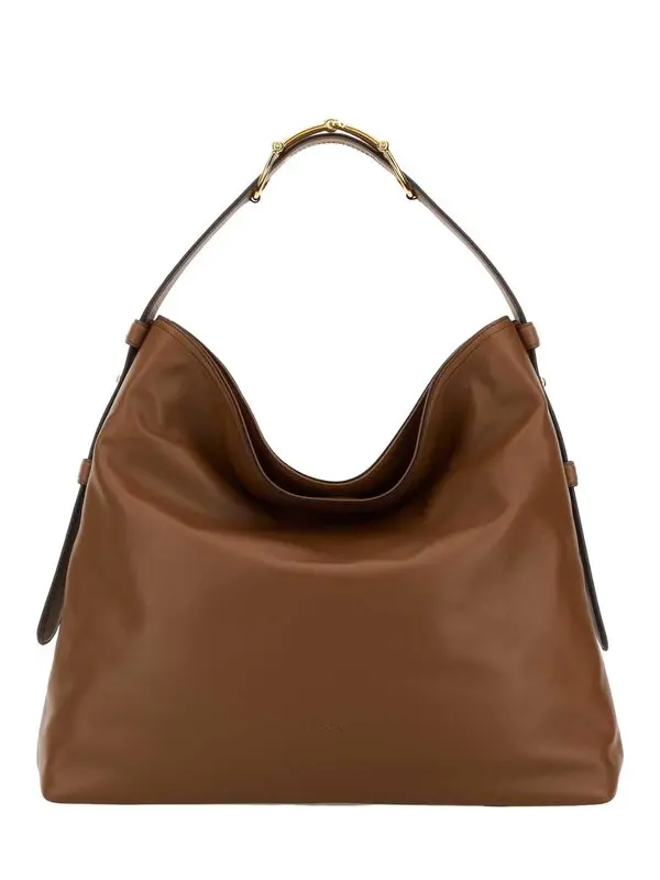 Gucci Caramel Leather Large Beatrix Shopping Bag - Brown