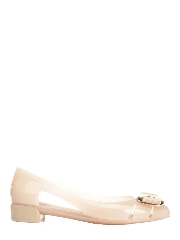 FERRAGAMO Vara Bow Jelly Ballerinas - Multicolor