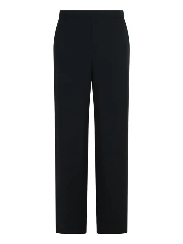 P.a.r.o.s.h Poker Polyester Pants - Black