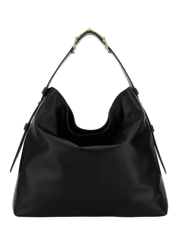 Gucci Leather Large Beatrix Shopping Ba - Black