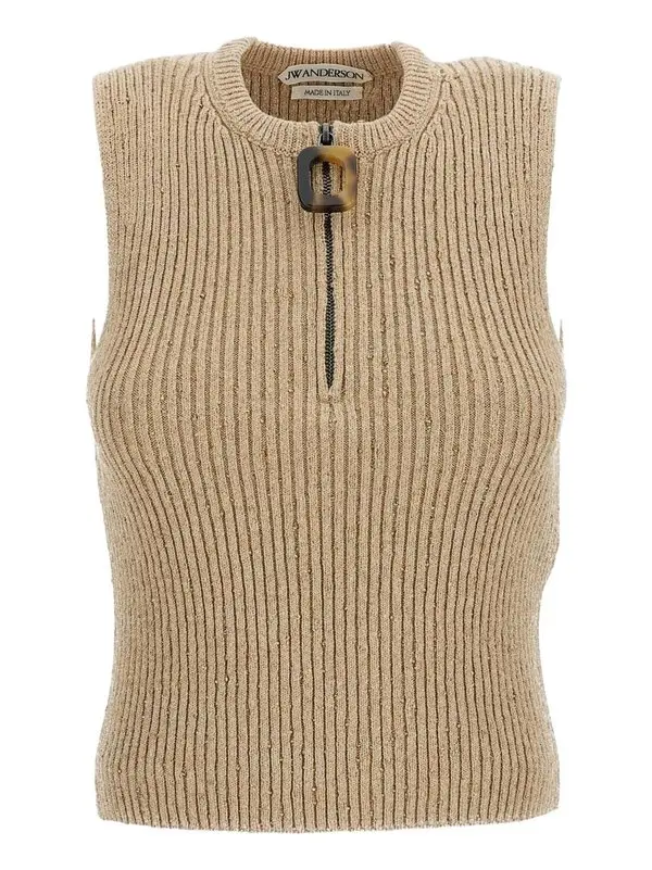 JW Anderson Zip Tank Top - Multicolor