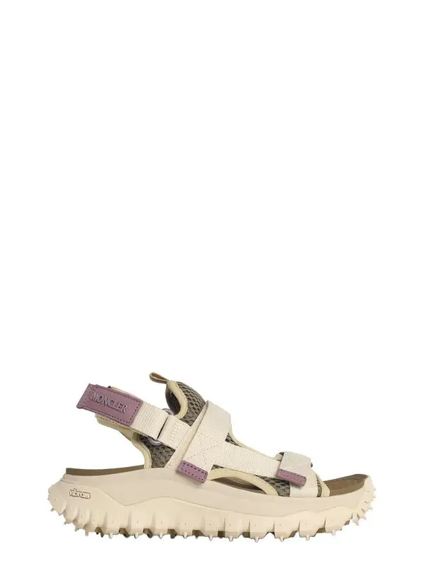 Moncler Trailgrip Vela Sandals - Cream