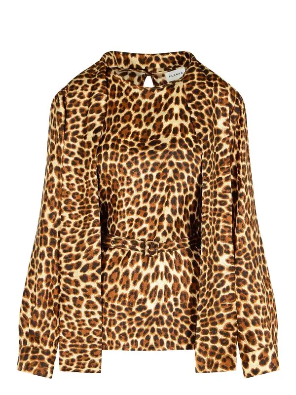 P.a.r.o.s.h Silk Blouse - Brown