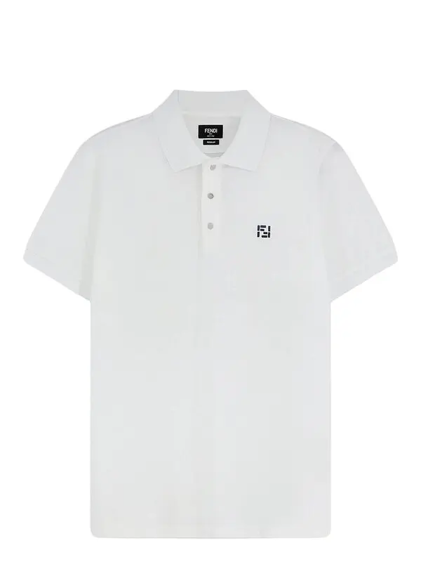 Fendi Cotton Polo Shirt - Multicolor