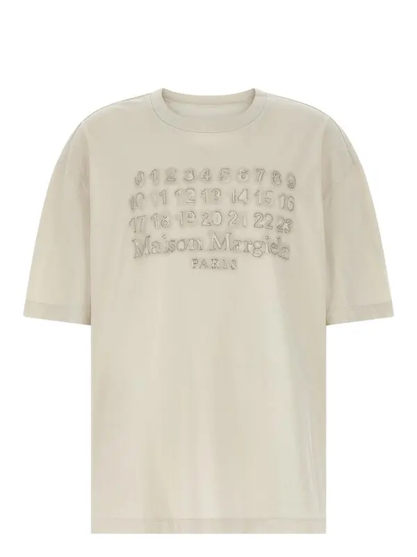 MAISON MARGIELA Logo T-shirt - Cream