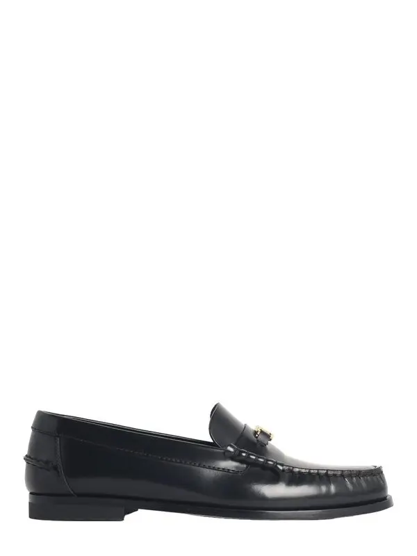 TOD'S Leather Loafers - Black