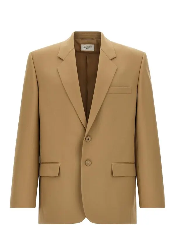 Saint Laurent Yves' Blazer - Cream