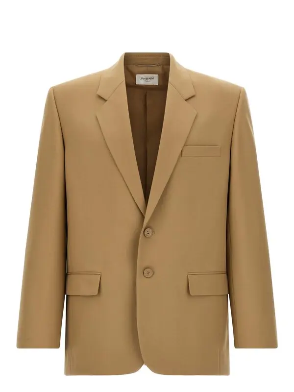 Saint Laurent Yves' Blazer - Cream