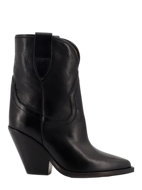 Isabel Marant Étoile Leyane Leather Boots - Black