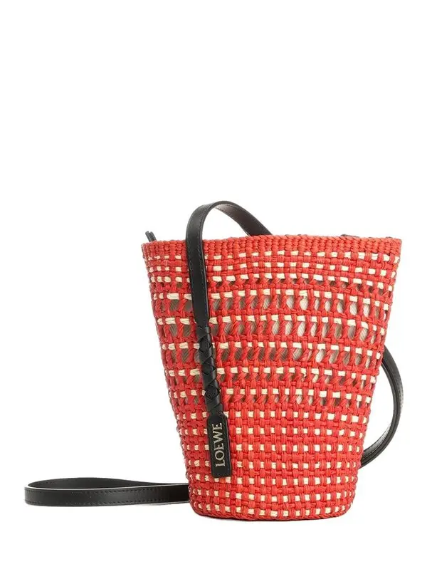 Loewe Braid Bag - Red