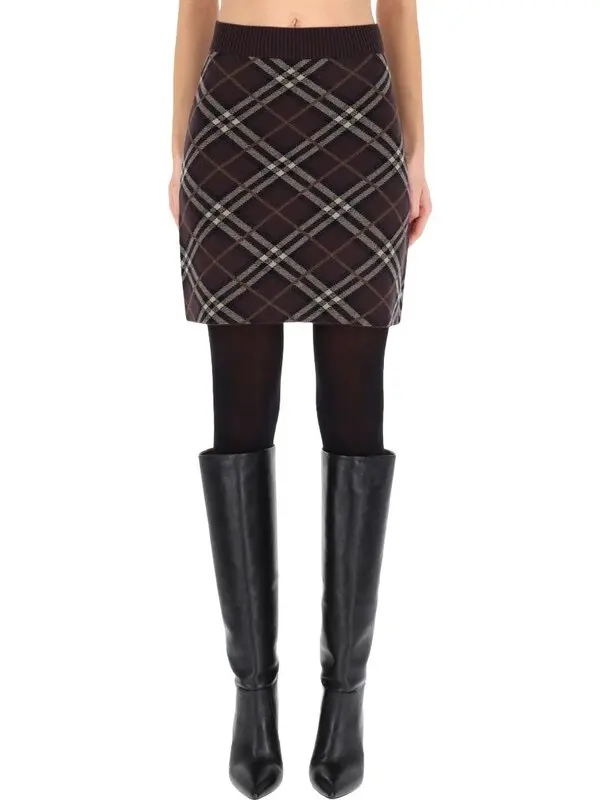 Burberry Ginny Skirt - Brown