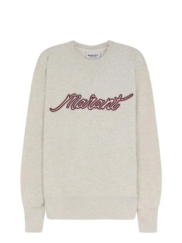 Isabel Marant Étoile Marant Rise Recycled Material Sweatshirt - Cream