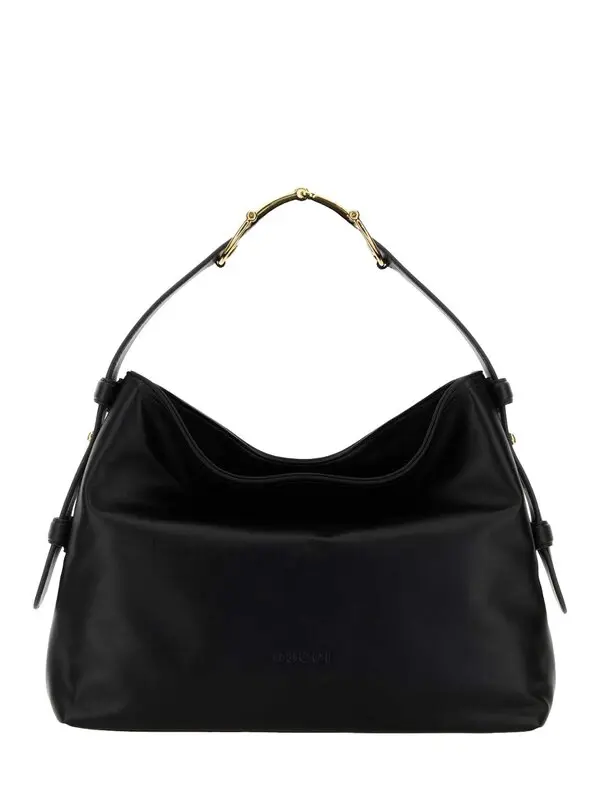 Gucci Leather Beatrix Shopping Bag - Black