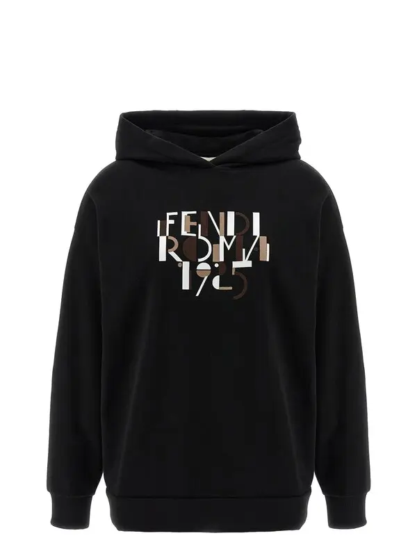 Fendi Roma' Sweatshirt - Black