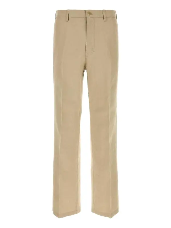 Prada Sand Linen Pant - Brown