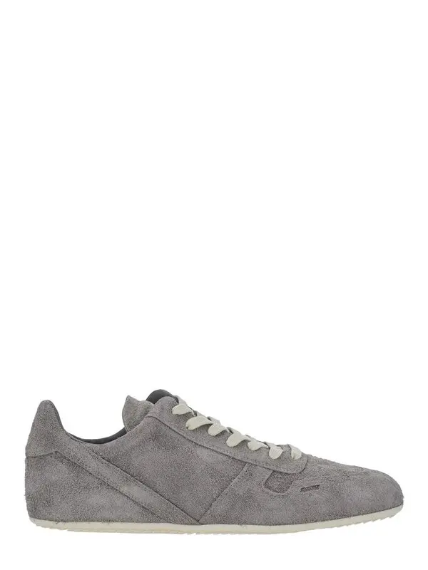 Rick Owens Suede Low Top Sneakers - Multicolor