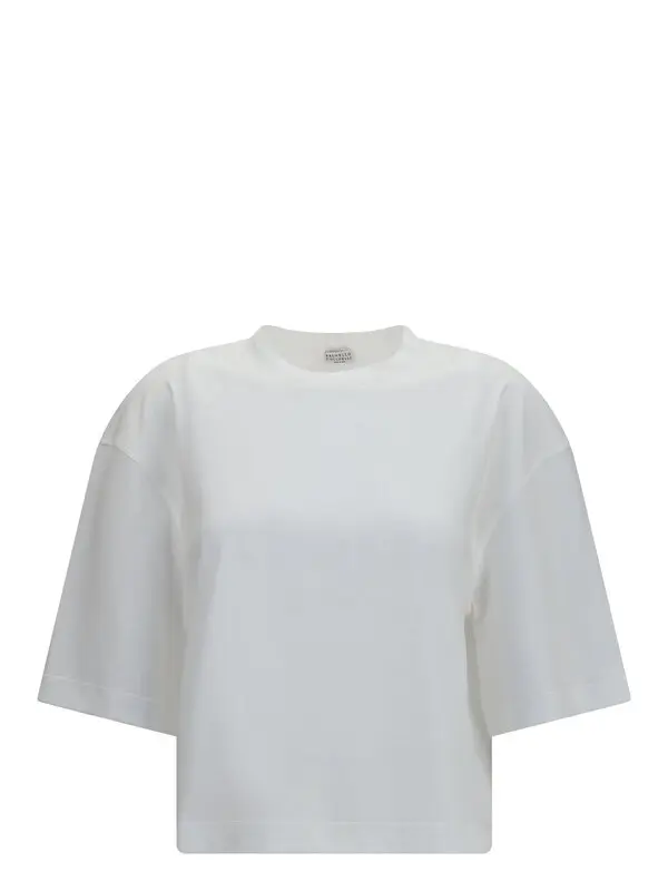 Brunello Cucinelli Oversized Short-sleeve T-shirt - White
