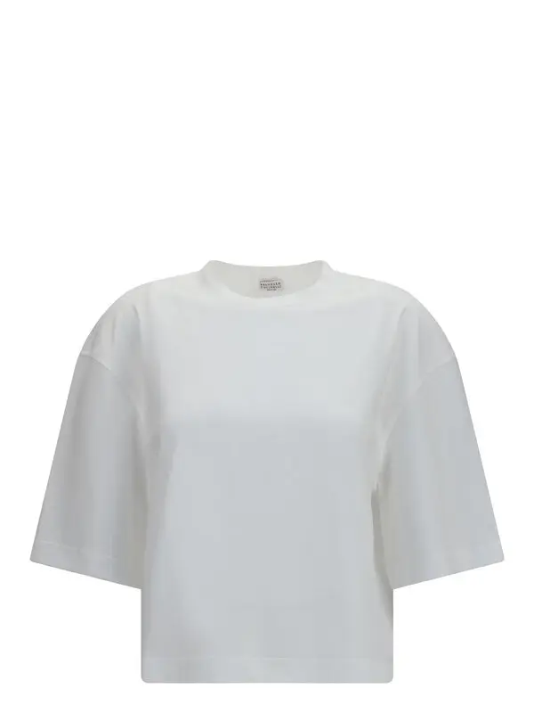 Brunello Cucinelli Oversized Short-sleeve T-shirt - White
