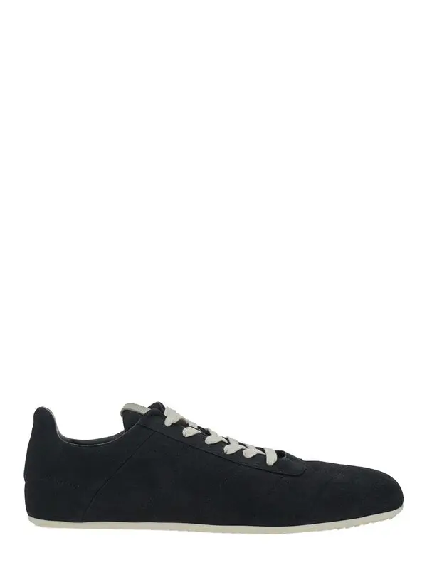 Rick Owens Suede Low Top Sneakers - Multicolor