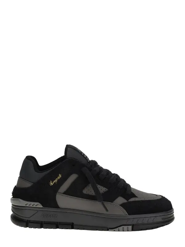 Axel Arigato Low Top Fluffy Sneakers - Black