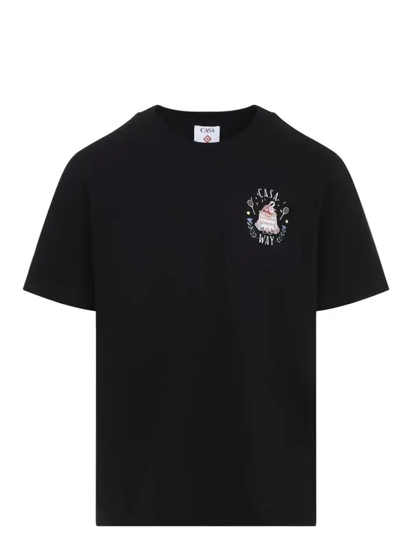 Casablanca Casa Way T-shirt - Black