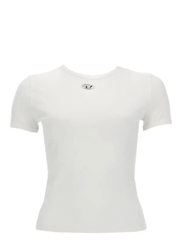 DIESEL® T-shirt T-uncutieslong-od - White