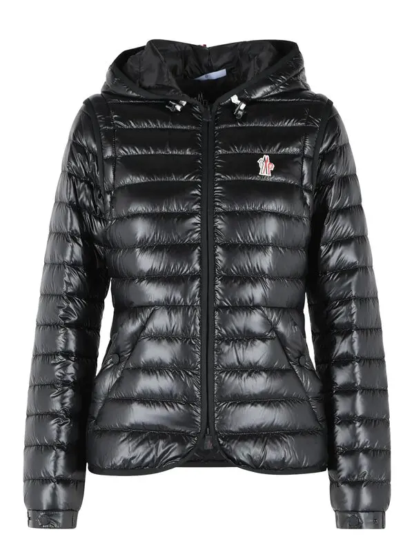 Moncler 2-in-1 Karura Hooded Down Jacket - Black