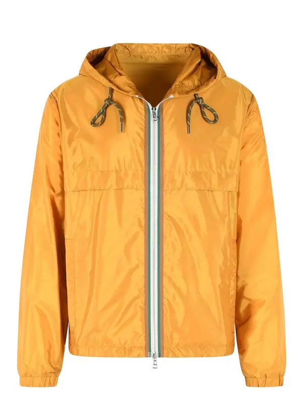 Moncler Nidge' Polyamide Hooded Jacket - Yellow