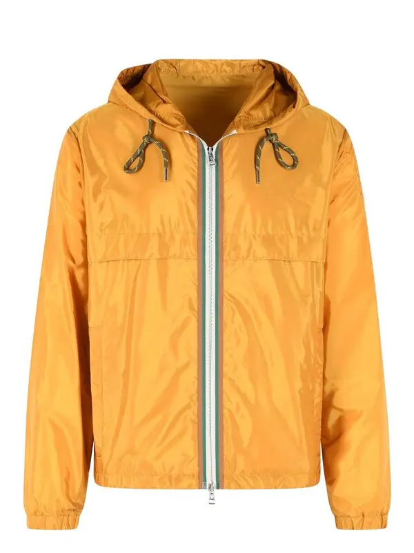 Moncler Nidge Polyamide Hooded Jacket - Yellow