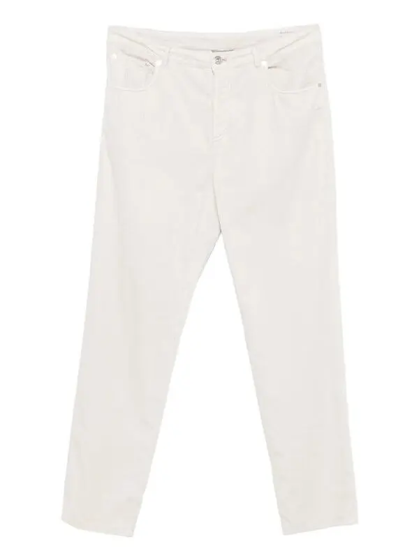 Brunello Cucinelli Corduroy Trousers - Cream